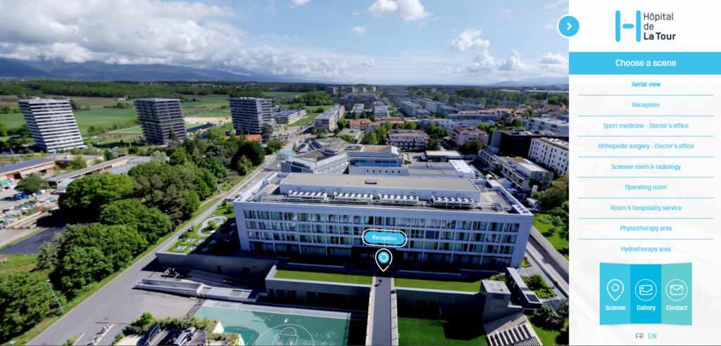 La Tour Hospital: 360° virtual tour - GlobalVision Communication ...