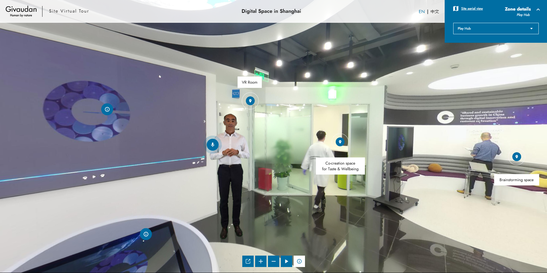 Digital Space Givaudan - GlobalVision Communication - Geneva, Switzerland